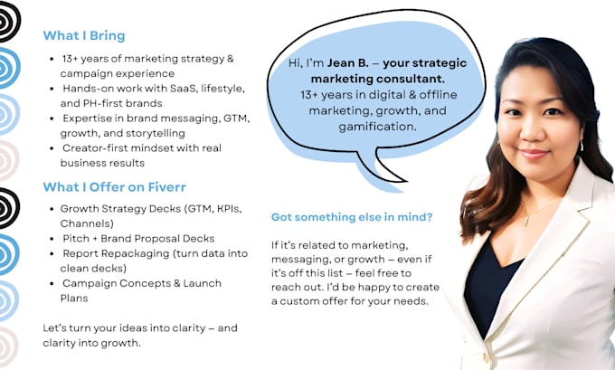 Create a growth marketing strategy deck by Iamjeanbautista | Fiverr