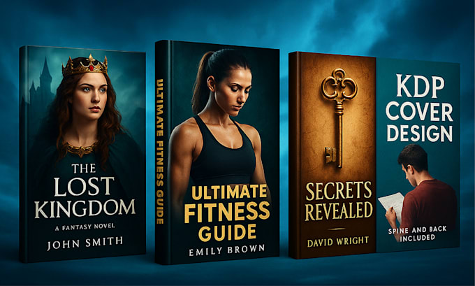 Do stunning book cover design professional ebook covers paperback ...