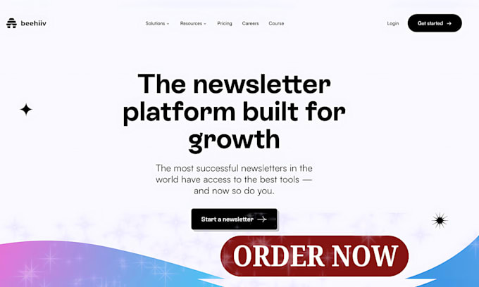 Setup beehiiv, substack, email newsletter template, substack, organic ...