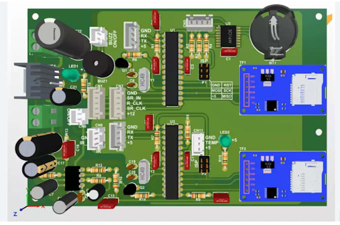 Conception de schémas de circuits imprimés, diagrammes, conception de circuits esp32 stm32 ...