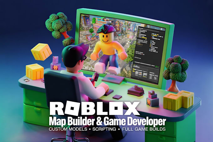 Create a professional roblox map build game models develop a full roblox game by Angelo_danny ...