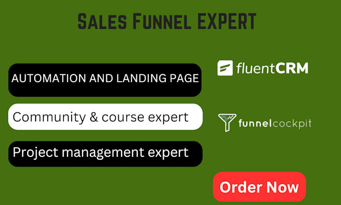 Setup funnel cockpit automations for your business by Great_crea8 | Fiverr