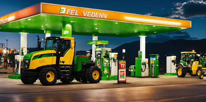 Make 2d, 3d design of your gas station,car dealership rendering,plaza ...