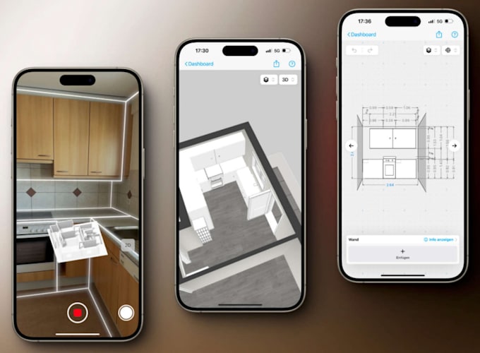 Aplicación lidar, escáner lidar, plano de planta, escáner 3d, sensor ...