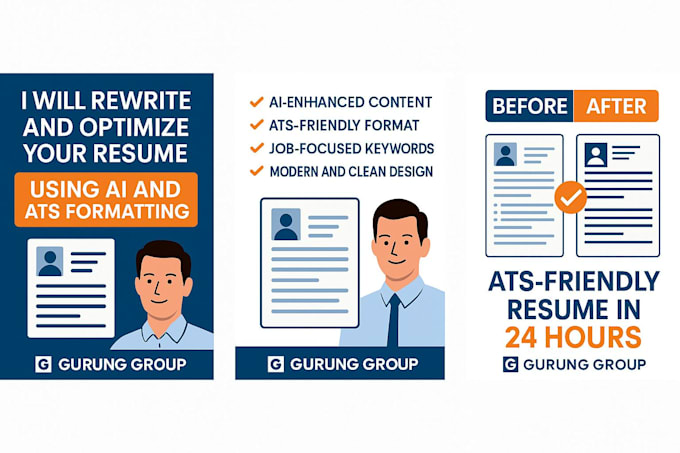 Rewrite and optimize your resume using ai and ats formatting by Gurung ...