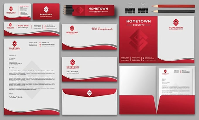 Design professional letterhead, business card, stationery, and invoice ...