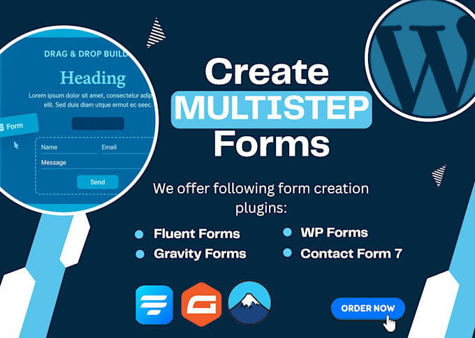 Create multistep form using wpforms, gravity, fluent and cf7 forms by ...