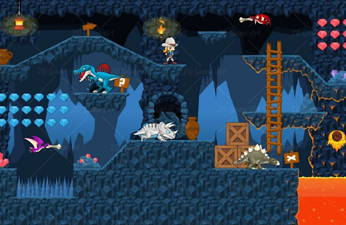 Build unity 2d game mobile game unity game development rpg game 2d game ...