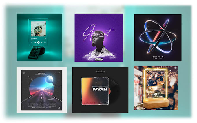 Design album artwork, music cover art, cd cover, and spotify canvas by ...