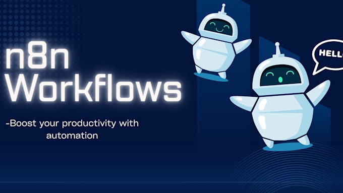 Build a custom ai workflow using n8n and openai by Shahzad_techh | Fiverr