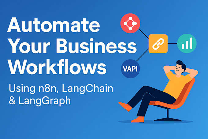 Automate workflows with n8n, langchain, and langgraph by Vinayakdevghare | Fiverr