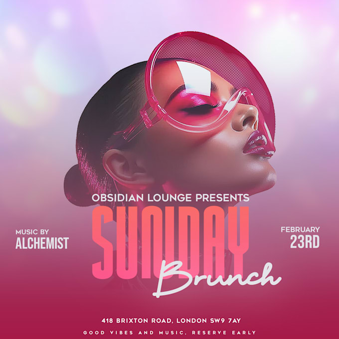 Design premium club posters for your event or party by Kymtwist | Fiverr