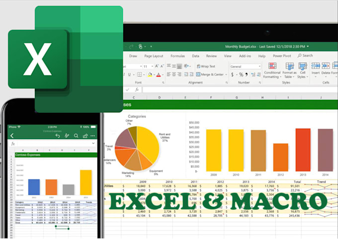 Do excel and macro works by Kavindaktk | Fiverr
