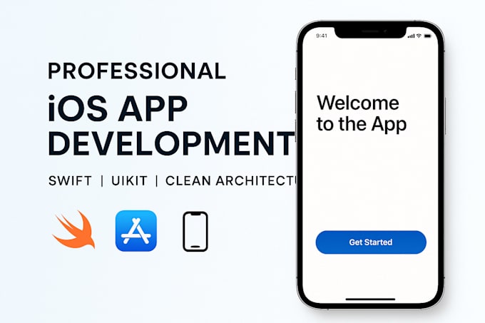Develop custom ios apps using swift and uikit with clean architecture by Predyat | Fiverr
