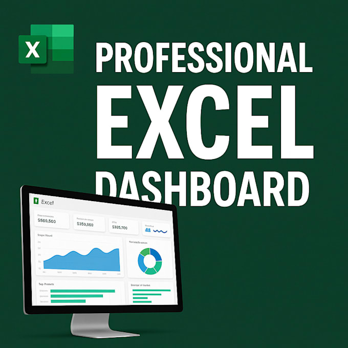 Create professional excel dashboards for sales, kpis, and business ...