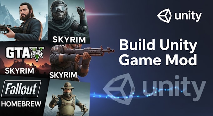 Build unity game mod, gta v, skyrim, fallout, homebrew, gta v, unity ...