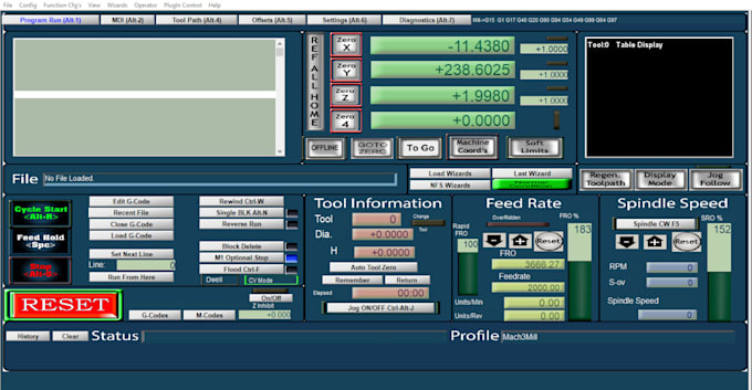 Customize your mach3 screen with a modern design and layout by ...