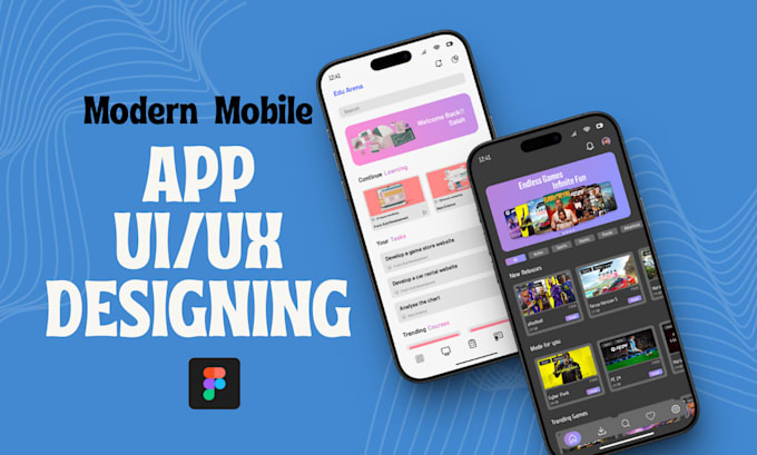 Design modern mobile app ui ux for android and ios in figma by Aslah_webdesign | Fiverr