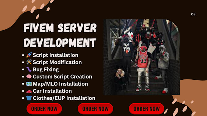 Be your fivem server developer by Trent_sinclair | Fiverr