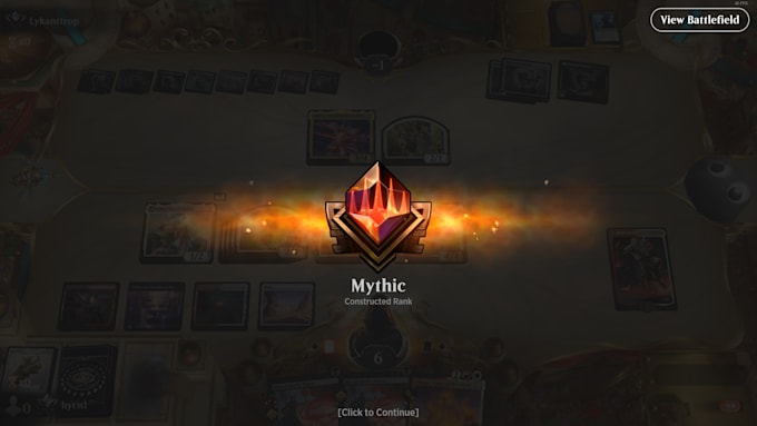 Help you reach mythic ranking on magic the gathering by Hy_corp | Fiverr
