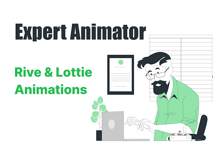 Create interactive rive animations for web and app by Kaderomeiri | Fiverr