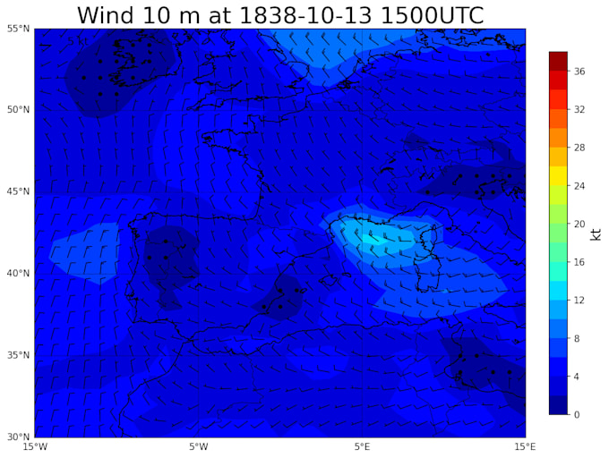 Plot and analyze meteorological netcdf data in python by Hamada24zoro | Fiverr