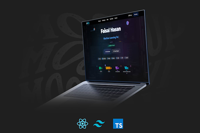 Develop a custom animated react landing page with tailwind css by Alifatelco | Fiverr