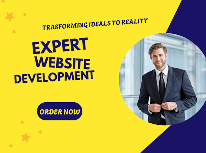 Develop a responsive website using html, css, javascript by Damilareola357 | Fiverr