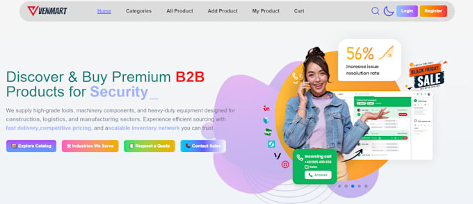 Build a modern react website using tailwind and firebase by Fazle_shifat01 | Fiverr