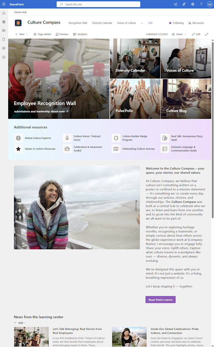 Build and customize your sharepoint site for collaboration and ...