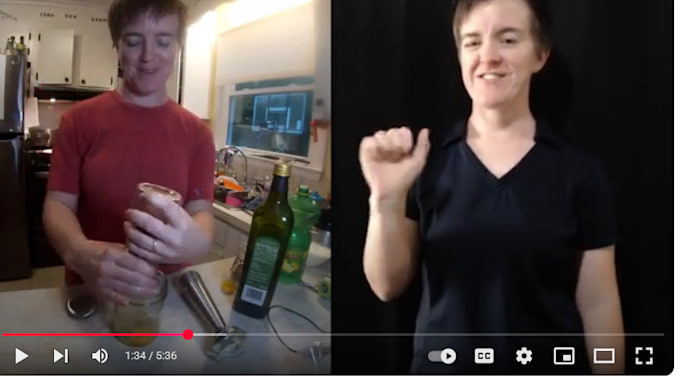 Interpret american sign language and english by Jodi_clearpath | Fiverr