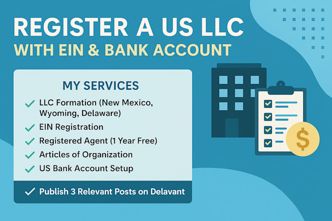 Do us llc in wyoming, delaware with ein, stripe bank account, for non ...