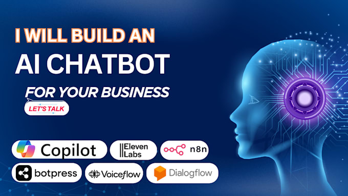 Be your ai chatbot expert using voiceflow, botpress, manychat, openai ...