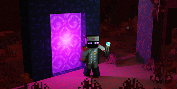 Create a minecraft 3d animation or render by Gabriel2806 | Fiverr