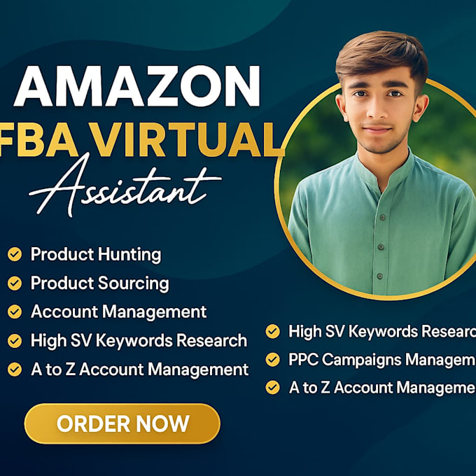 Be your expert amazon wholesale fba virtual assistant for a to z services by Maliktrader213 | Fiverr