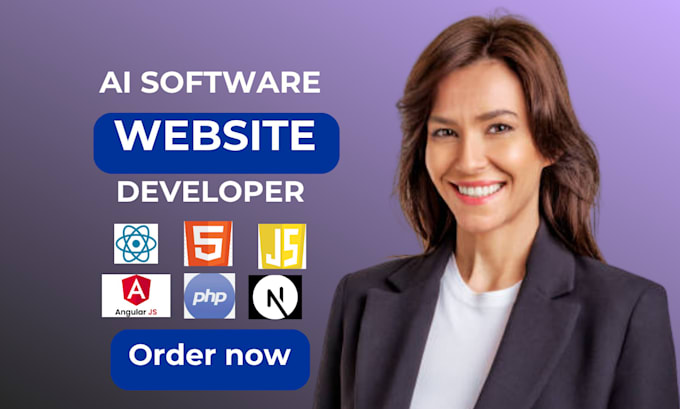 Be your full stack web application and software developer by Amelia_h33 | Fiverr