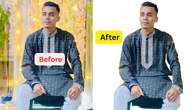 Professionally remove background from images fast by Jasem4 | Fiverr
