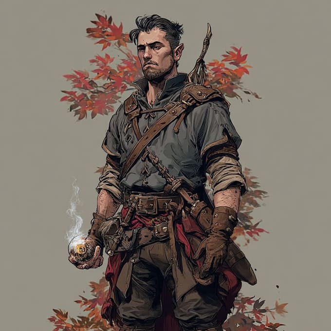 Draw your dnd character art by Koronakoro | Fiverr