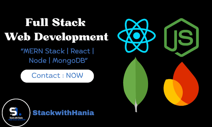 Develop full stack web applications using mern stack by Hania_dev1 | Fiverr