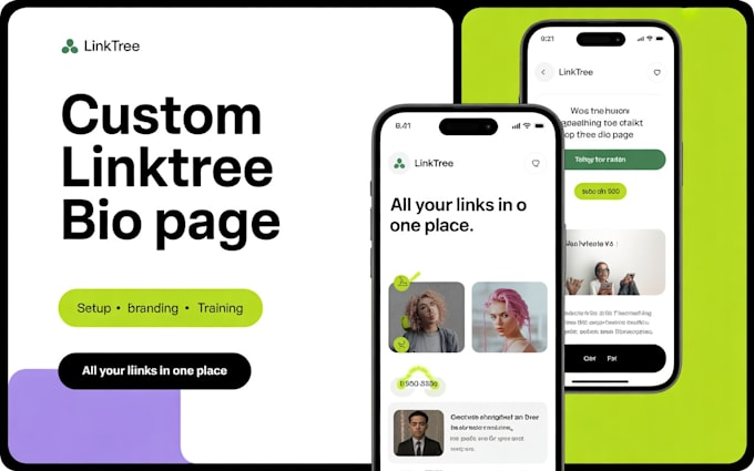 Create and customize your linktree bio page or train you to manage it by Mcp_prod | Fiverr
