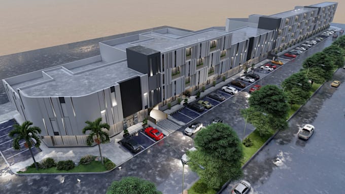 Visualize your building plan, create cgi image from google earth,site ...