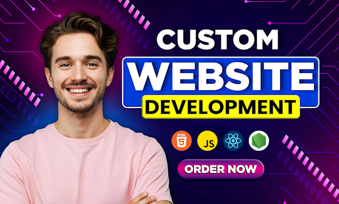 Build custom website development, business website, full stack website developer by Mind_touch ...