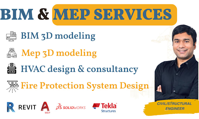 Design bim based mep, hvac, fire protection systems in revit by Grid ...