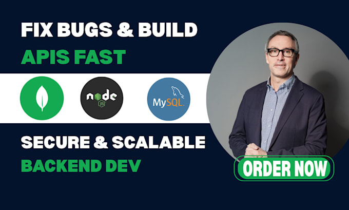 Fix, build or integrate backend with supabase, mongodb, postgresql ...