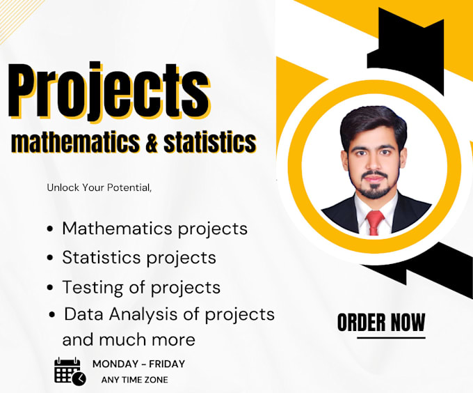 Do mathematics and statistics projects by Firstskyfighter | Fiverr