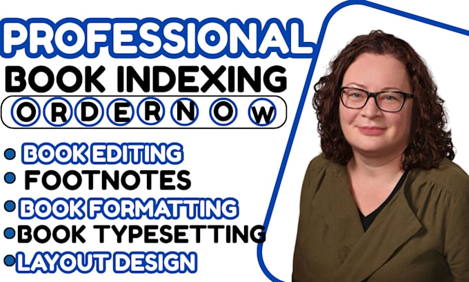 Book formatting, layout and book indexing, footnote, clickable toc ...