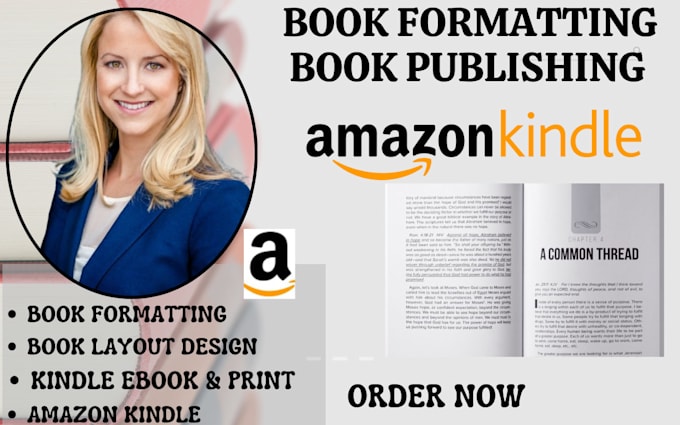 Do book formatting, publishing, type setting and layout design by ...