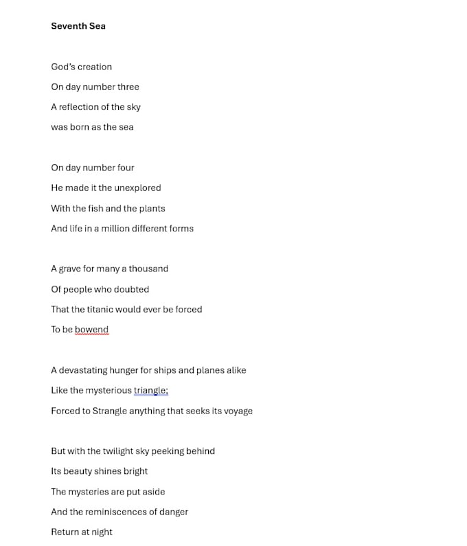 Write you a solid poem by Righardtluus | Fiverr