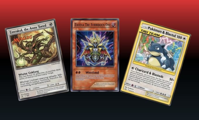 Design a custom template for tcg card game board game art tarot card by ...