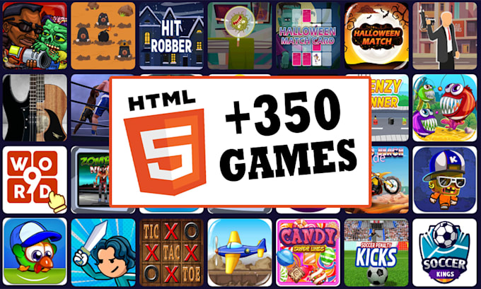 Give 350 html5 games bundles javascript and construct by Fatistr | Fiverr